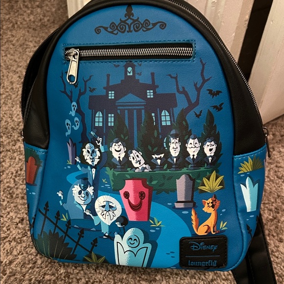 Loungefly | Bags | Loungefly Blue And Black Disney Haunted Mansion ...